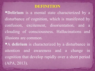 Delirium | PPT