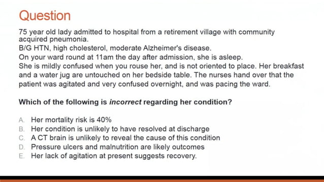 Delirium : Definition, risks factors,diagnosis.pptx