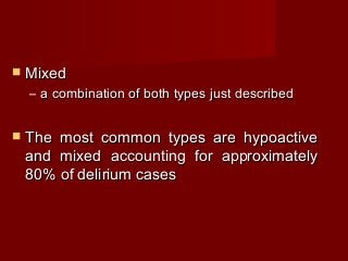 Delirium | PPT