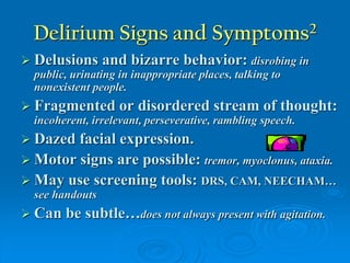 Delirium 3.0 | PPTX