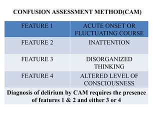 DELIRIUM BY DR JAGMOHAN PRAJAPATI....... | PPTX | Brain and Nervous ...