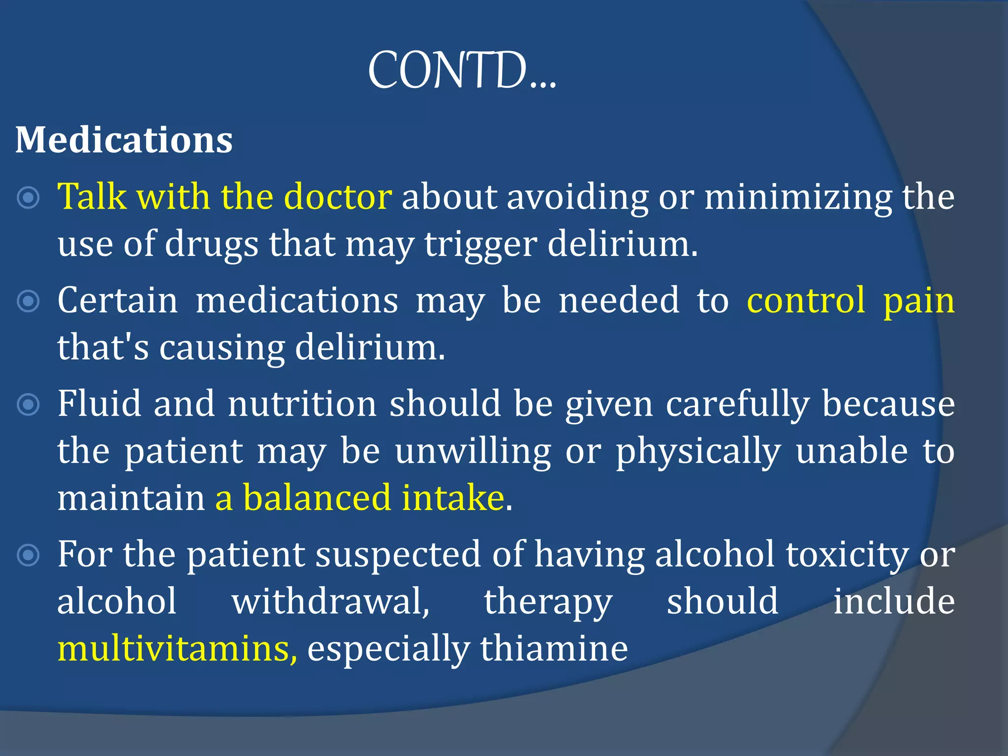 Delirium | PPTX