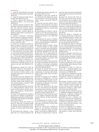 Delirium en el paciente hospitalizado | PDF