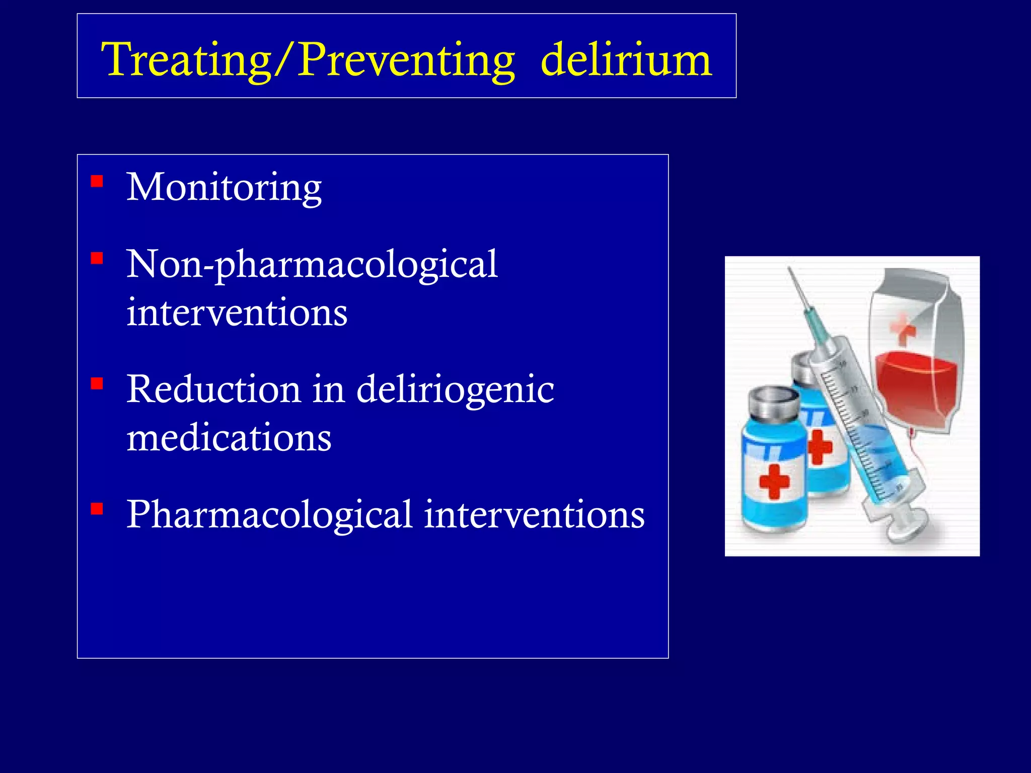 Delirium in ICU -By Dr.Tinku Joseph | PPT