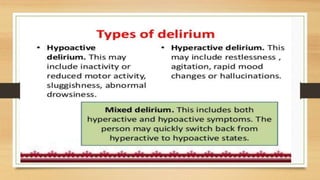 Delirium | PPTX
