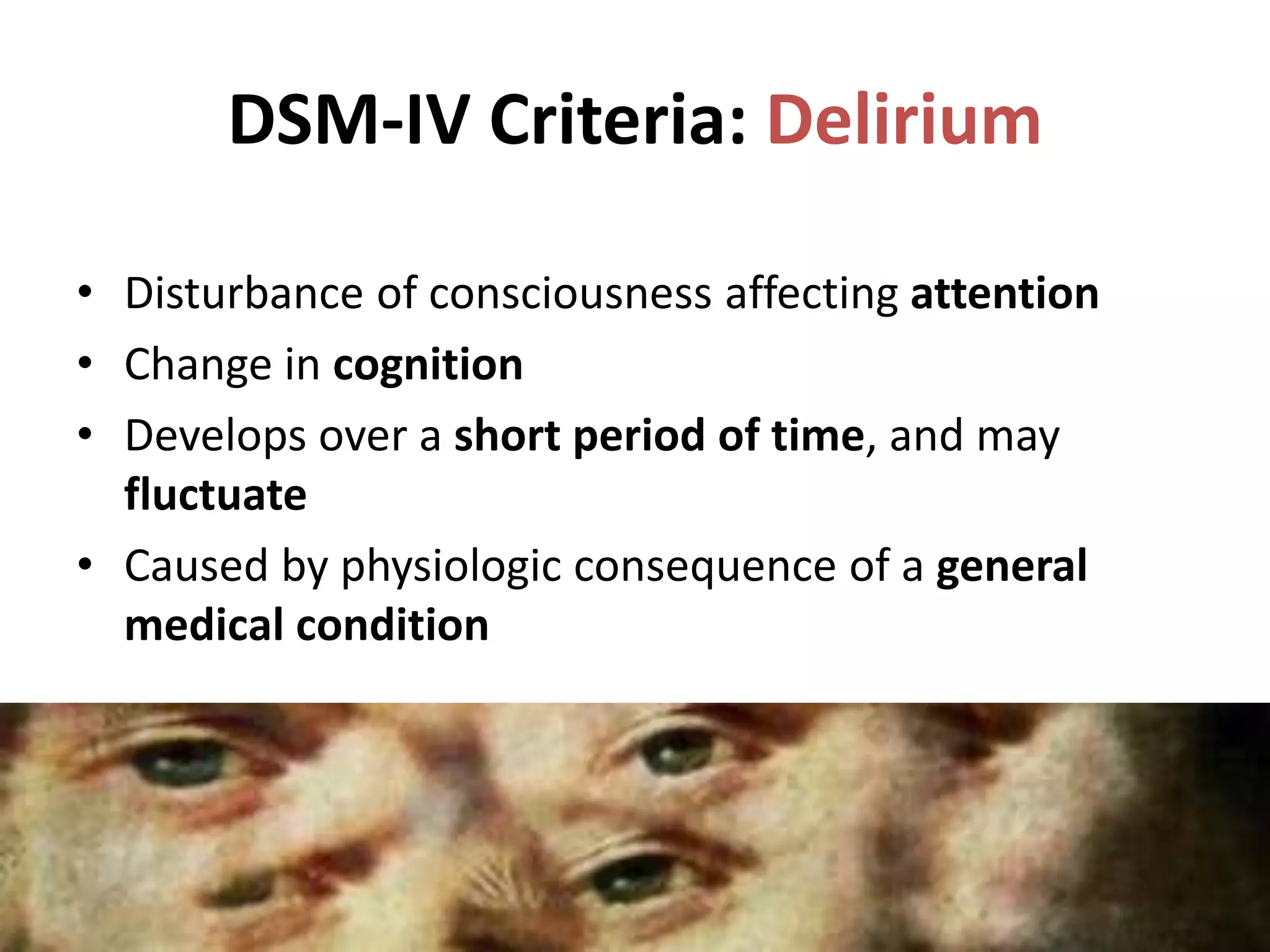 Delirium | PPTX