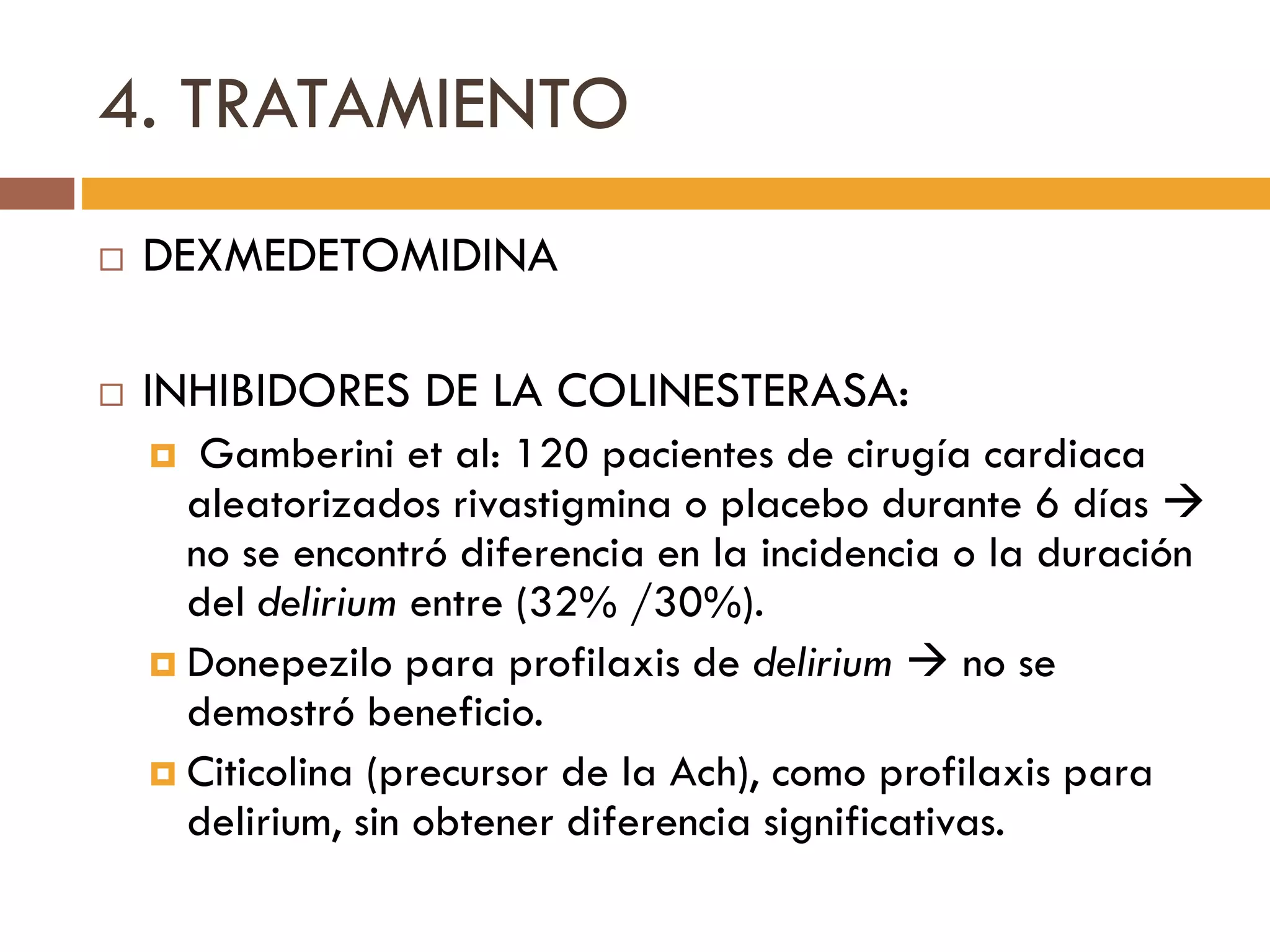Delirium postoperatorio | PPT