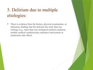 DELIRIUUM.pptx this is an overview of delirium | PPTX