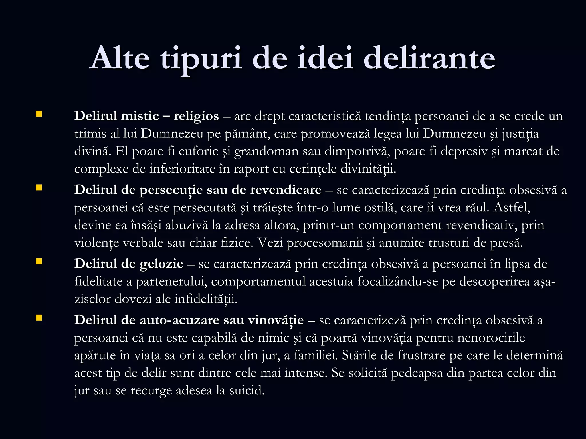 Delirul erotic | PPT