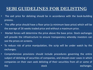 Delisting | PPTX