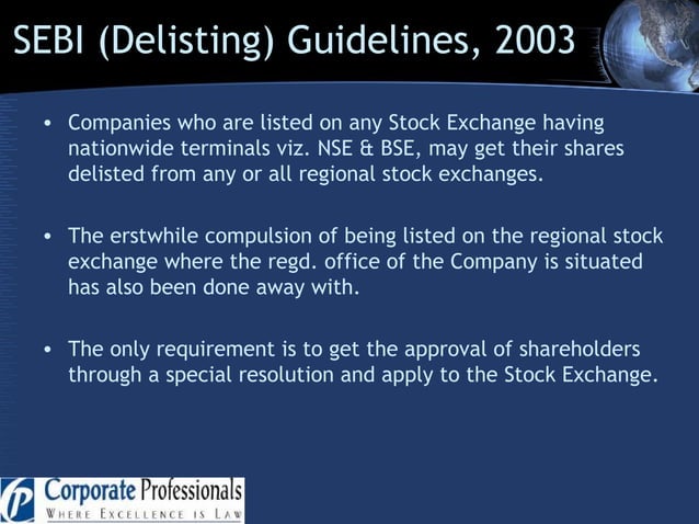 Voluntary Delisting -Strategy | PPT