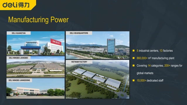 Deli Tools Company Introduction.pptx