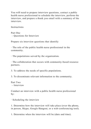 Deliverable 1 - Public Health Nursing PresentationCompetency.docx