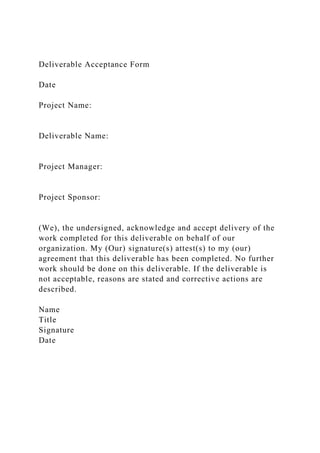 Deliverable Acceptance FormDateProject NameDelivera.docx
