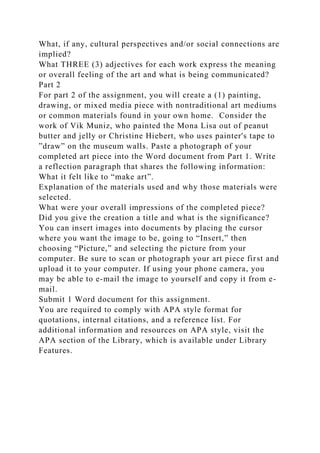 Deliverable Length Submit 1 Word document for this assignment.Thi.docx