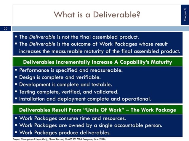 Deliverables based planning handbook | PPT