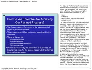 Performance-Based Project Management In A Nut Shell | PDF