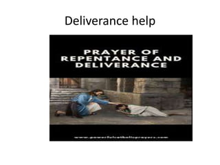 Deliverance help | PPT