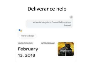 Deliverance help | PPT