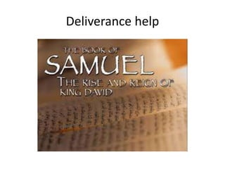 Deliverance help | PPT