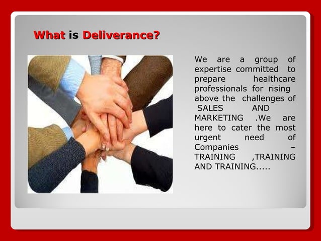Deliverence | PPT