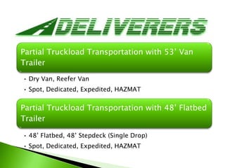 Deliverers Services PTL | PPT