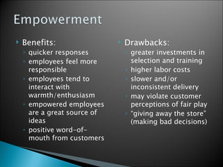 Delivering And Performing Service | PPT