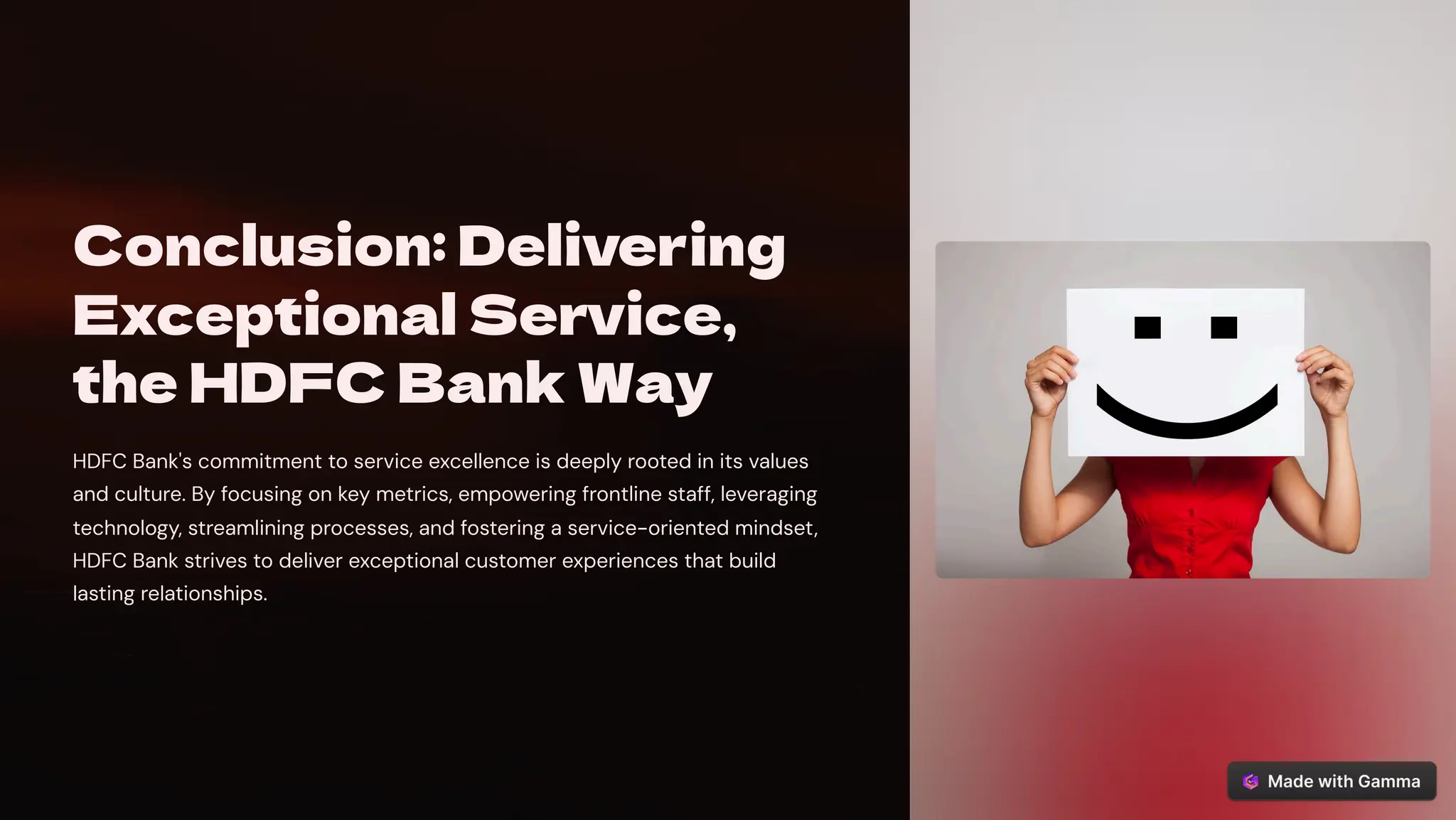 Delivering-Excellence-in-Service-at-HDFC | PPT