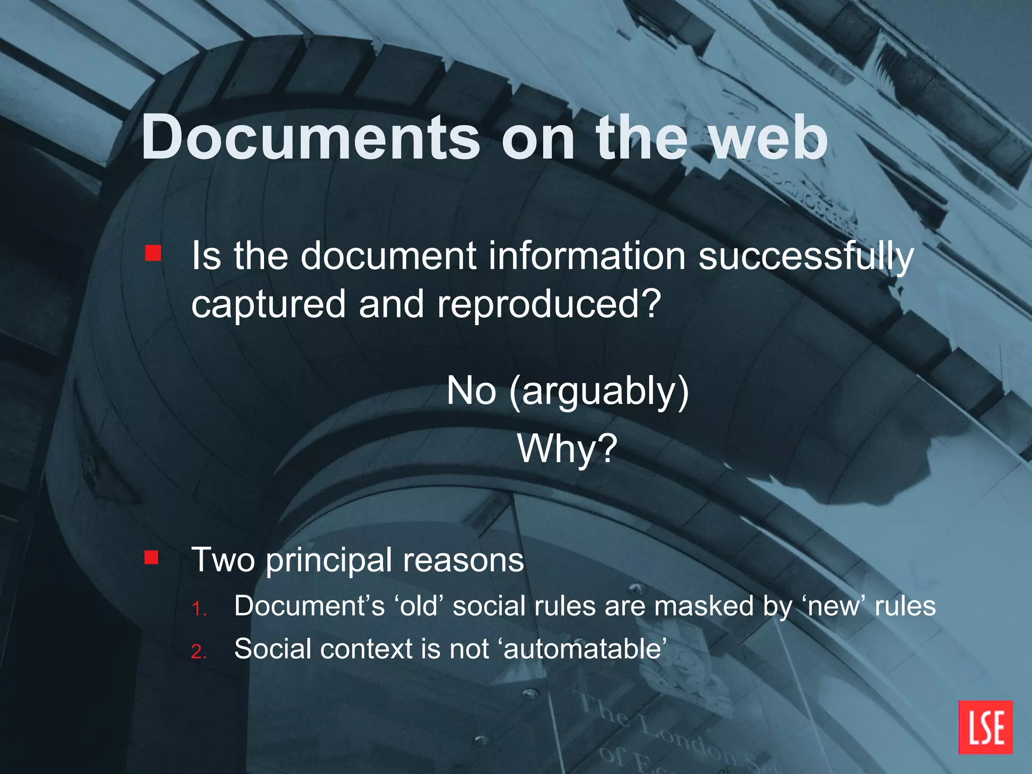 Delivering Information: Document vs. Content | PPT