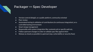 Delivering a bleeding edge community led open stack distribution- rdo | PPT