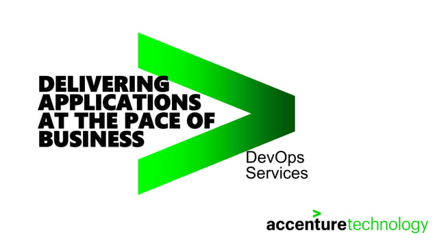 Delivering applications at the pace of business | PPT
