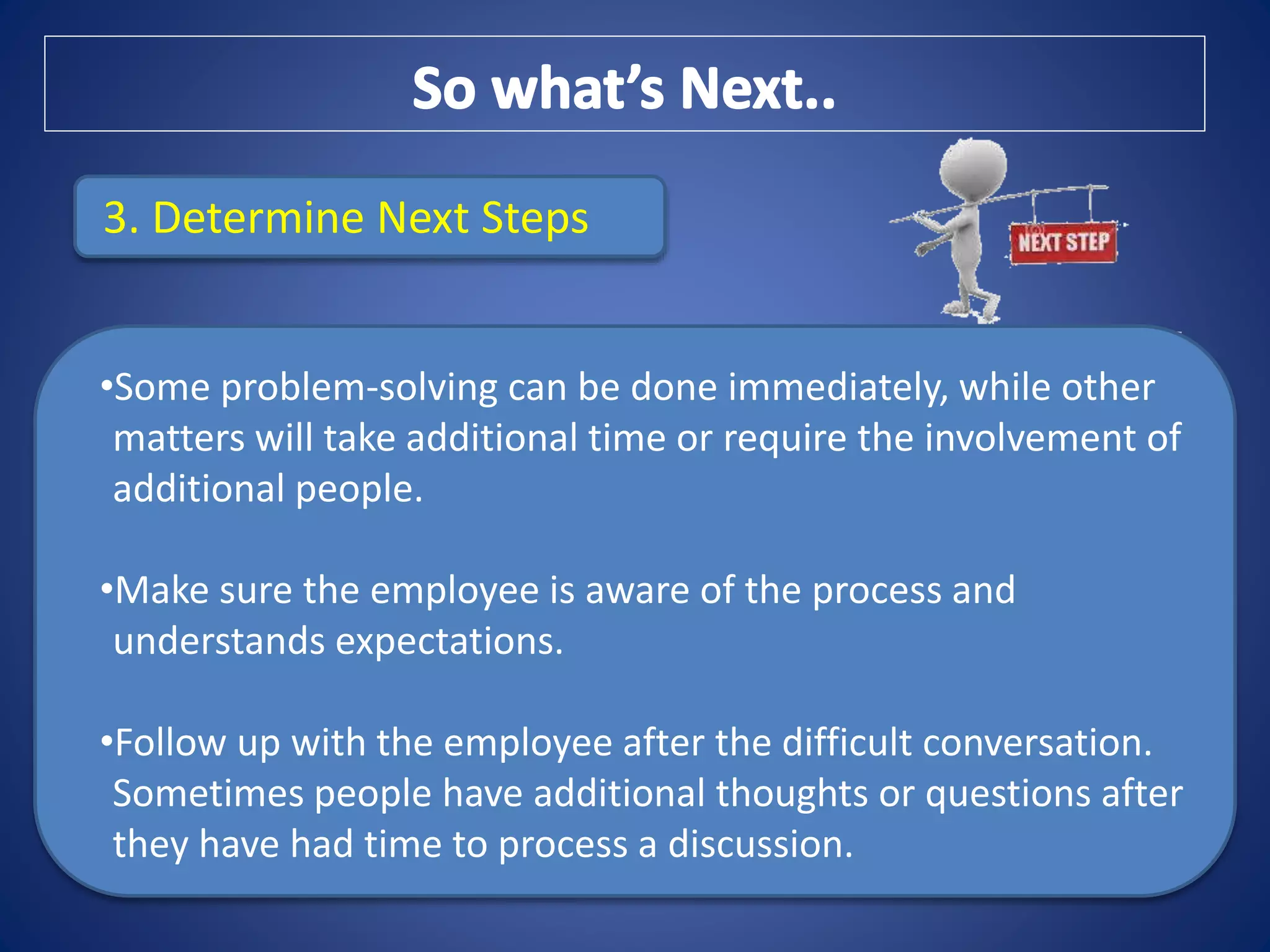 Tips For Delivering Difficult Conversations | PPTX