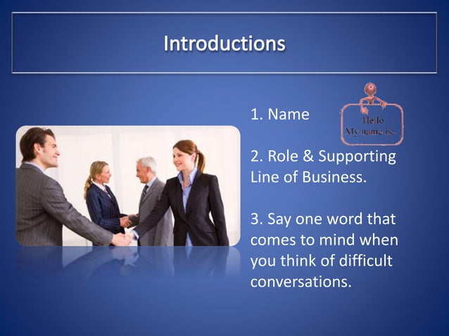 Tips For Delivering Difficult Conversations | PPT