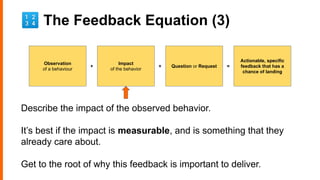 Delivering Effective Feedback - FP Talks | PDF