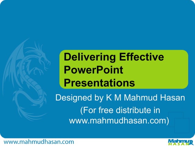 Delivering Effective Power Point Presentations | PPT | Operating ...