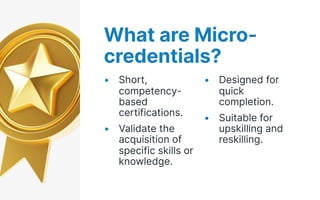Delivering Micro-Credentials in Technical and Vocational Education and Training | PDF