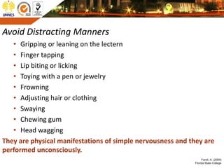 Delivering speech prof dur (2) | PPTX