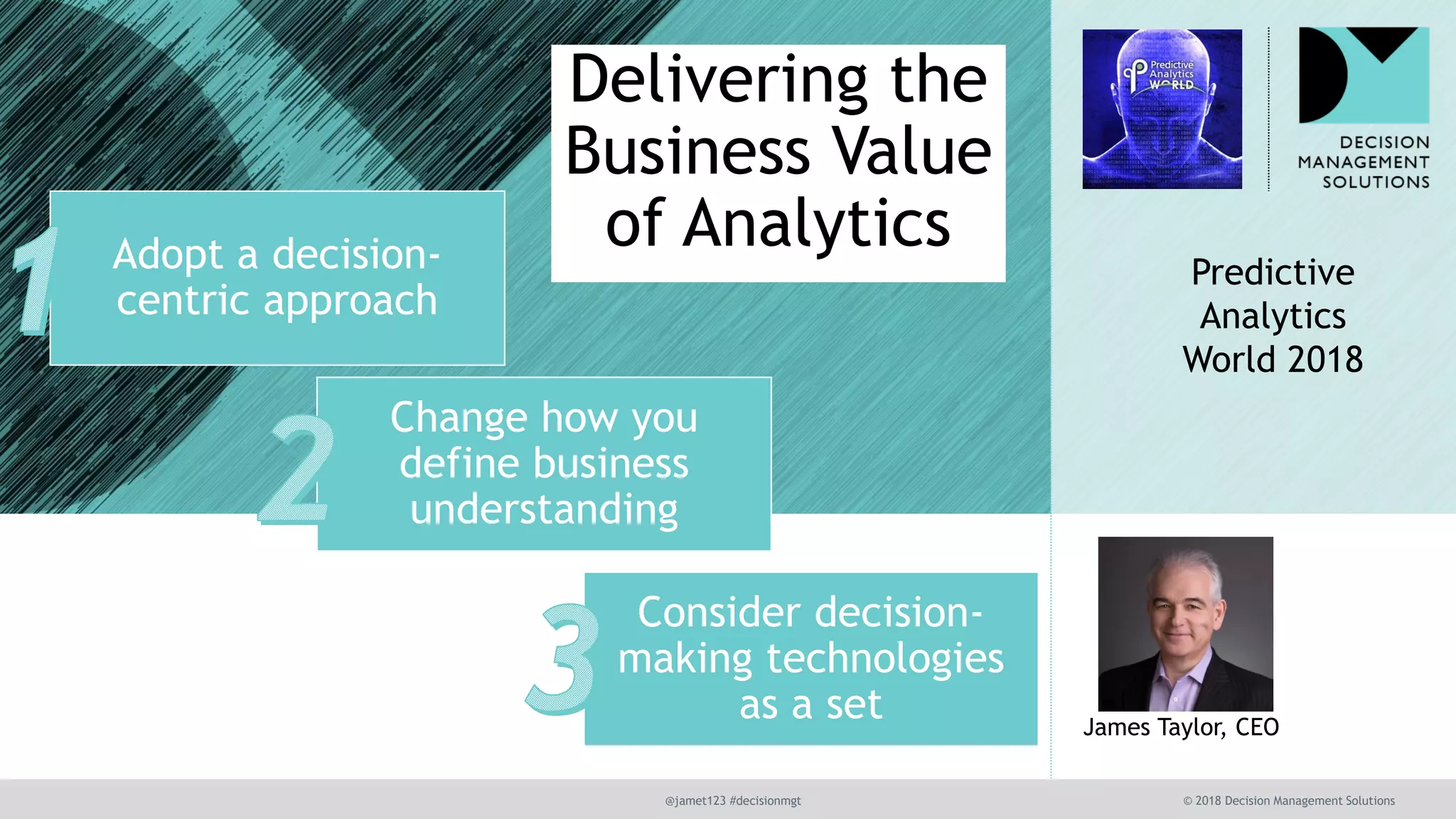 Delivering the Business Value of Analytics | PPT