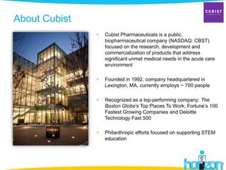 Delivering Value Beyond Savings_Cubist Pharmaceuticals | PPSX