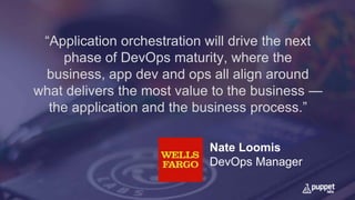 Deliver on DevOps with Puppet Application Orchestration Webinar 11/19 ...