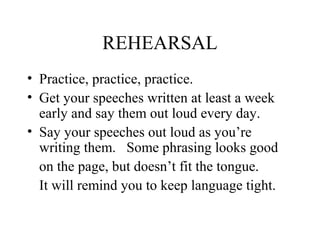 How to deliver a better speech? | PPT