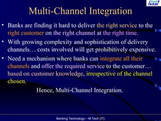 Electronic Delivery channels integration | PPT