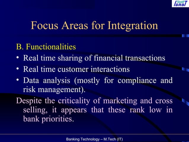 Electronic Delivery channels integration | PPT