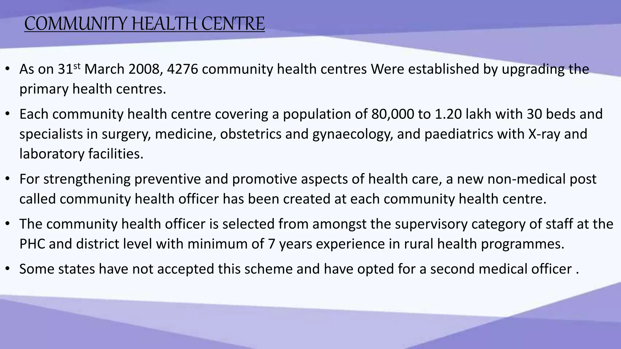 Delivery of community health system.pptx