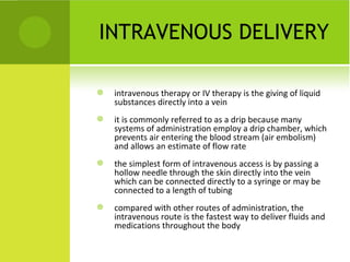 Delivery Mechanisms | PPT | Medical Health