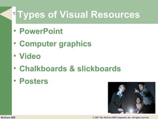 Delivery n visual resources | PPT