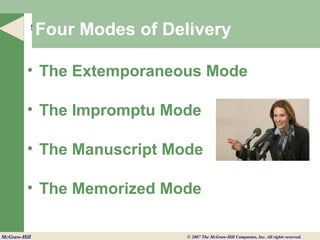 Delivery n visual resources | PPT