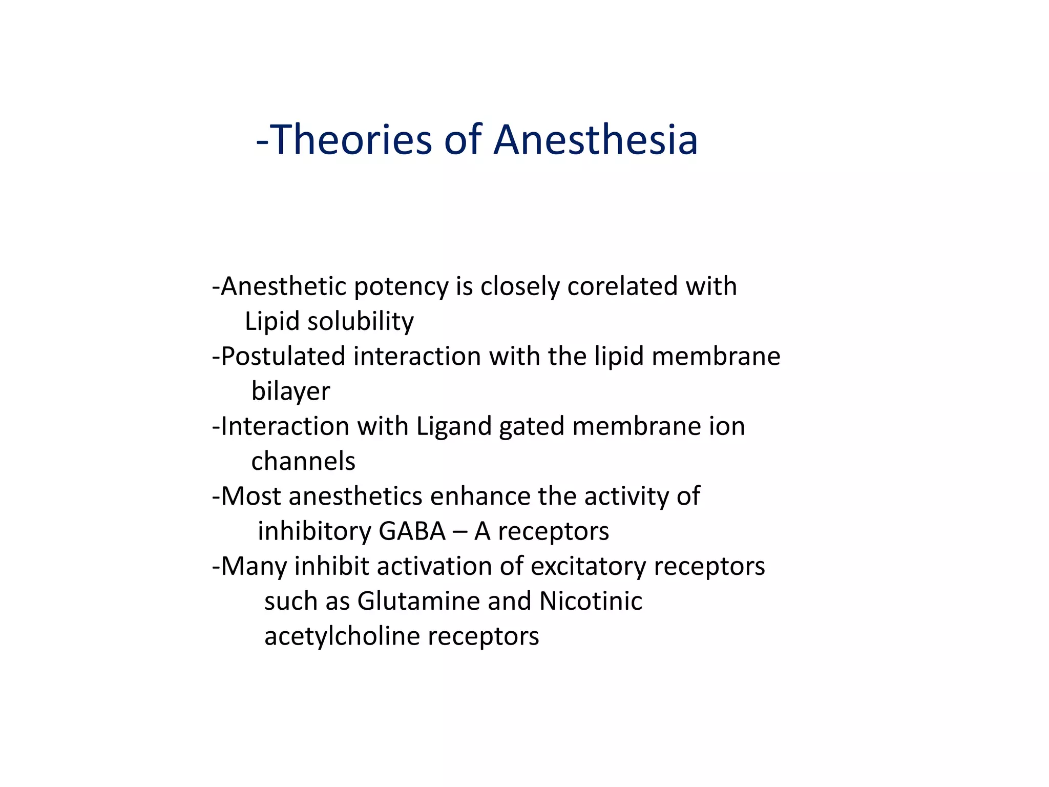 #Delivery of anesthetic agents | PPTX