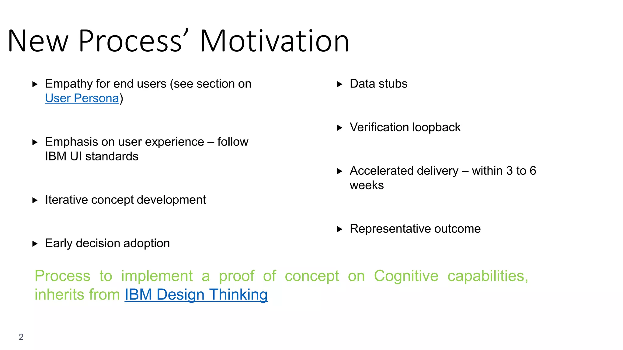Delivery Process - Cognitive Express | PPTX