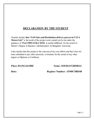 Delivery process sourav | DOCX